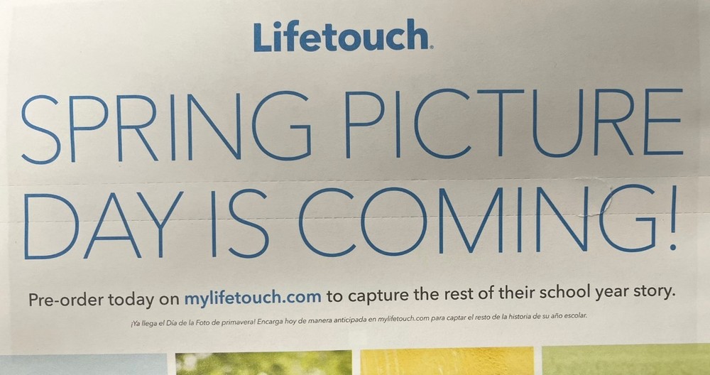 Spring Picture Day- April 18th | Hurricane Town Elementary School