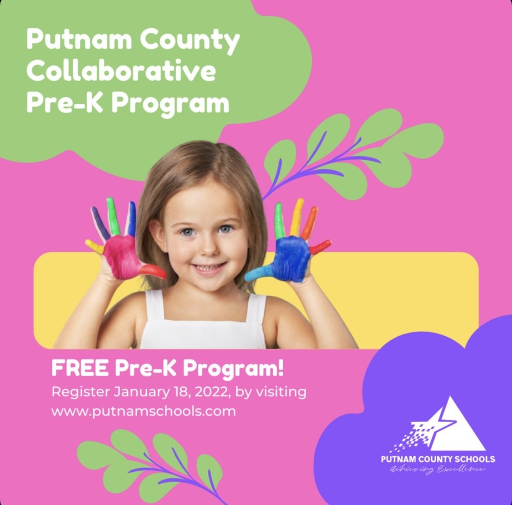Putnam County Collaborative Pre K Program Poca Elementary School Putnam County Collaborative Pre K Program Poca Elementary School